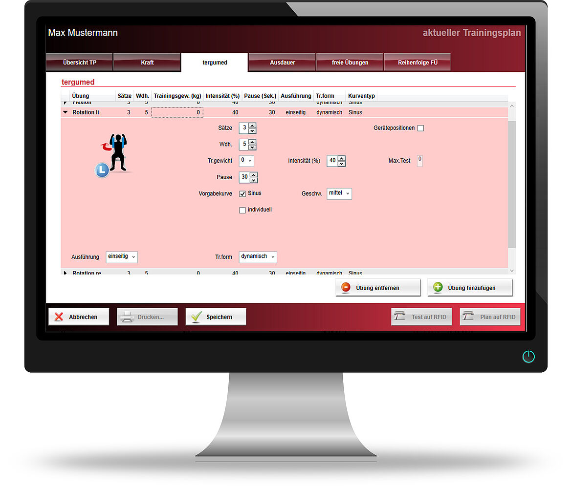 proxotrain tergumed Modul | proxomed