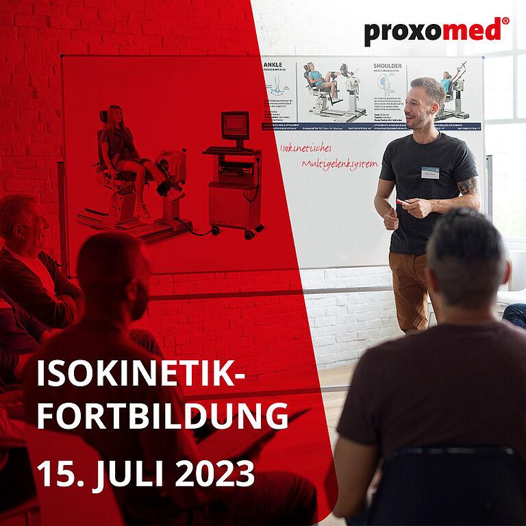 Isokinetisches Training mit Biodex System 4 von proxomed